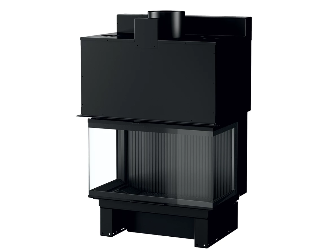 Insert Sensio FAS 100 3V - Vitre Latérale à Bandeau Noir Peint - Seguin ...